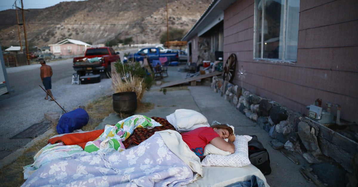 Most Of Trona Still Without Water Tuesday Following Quakes - CBS Los ...