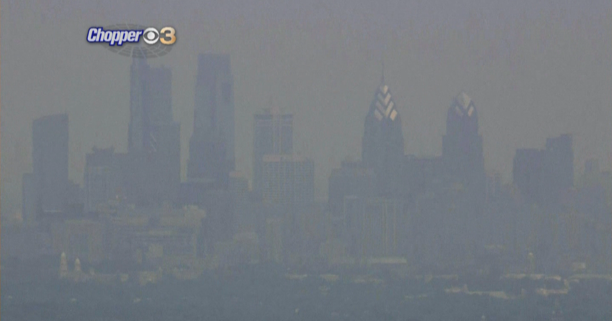 Wildfires Burning In Canada Causing Hazy, Foggy Sight For Philadelphia ...