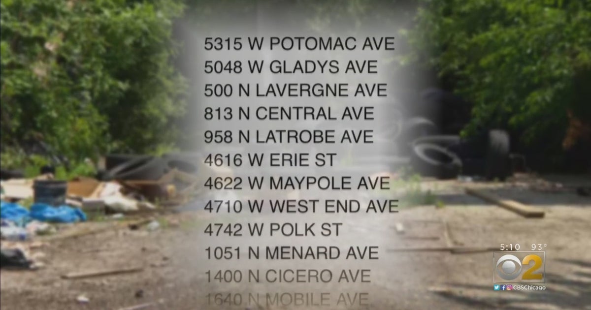 Austin Neighborhood Is Home To Chronic Fly Dumping - CBS Chicago