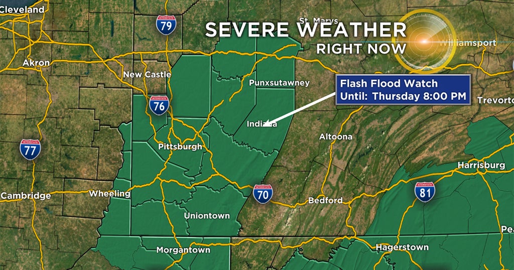 Pittsburgh Weather: 2-4 Inches Of Rain Has Already Fallen, Second Round ...