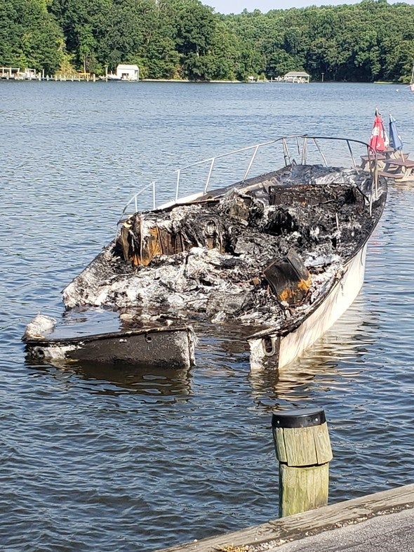 Fire Causes $161K In Damage To Ocean Yacht In Calvert County - CBS ...