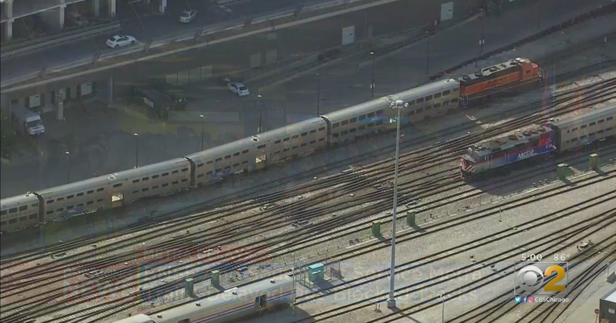 Metra BNSF and Southwest Service Trains Delayed During Rush Hour; Train Blocking All Tracks Out ...