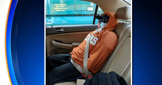 What A Dummy! NYPD Stops Driver In HOV Lane With Fake Passenger In The ...
