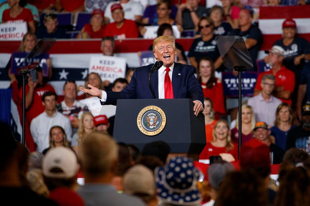 Trump rally Greenville: Amid "Send her back" Trump continues attack ...