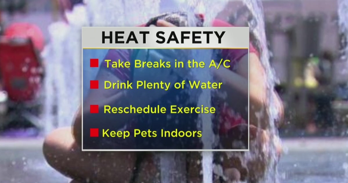 Tips To Stay Safe During Maryland's Heat Wave - CBS Baltimore