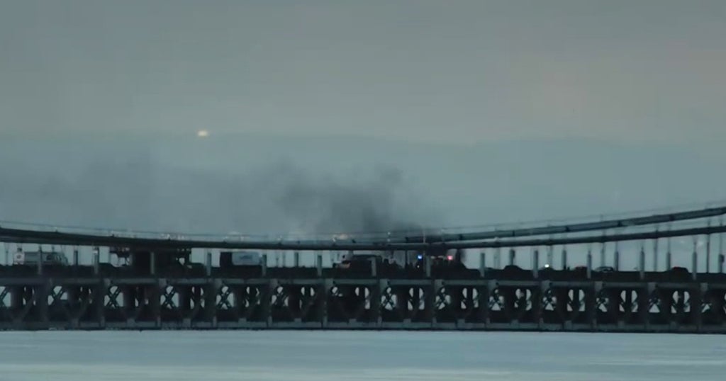 Commuter Alert: Truck Fire Causing Delays On Verrazzano Bridge - CBS ...