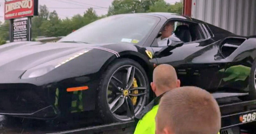 2 Stolen Ferraris Found In Worcester Shipping Container - CBS Boston
