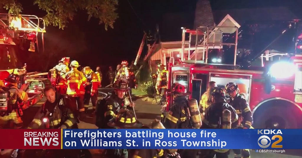 Officials Respond To Structure Fire In Ross Township - CBS Pittsburgh