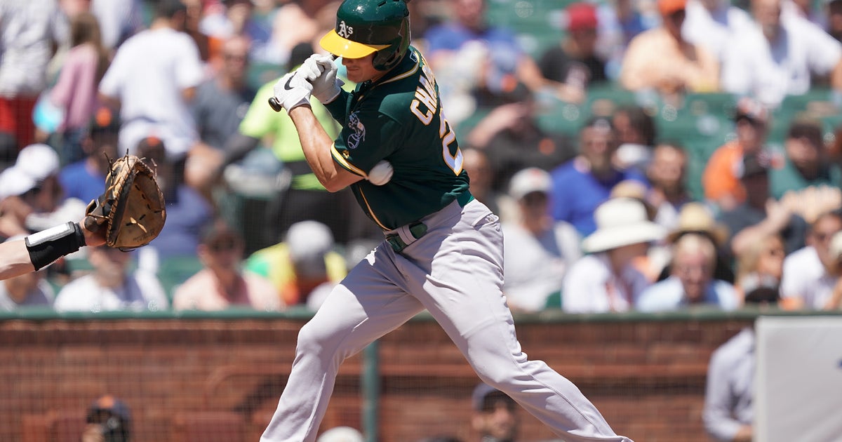 Chapman Homers Twice, Bailey Strong As A's Hold Off Giants - CBS Sacramento