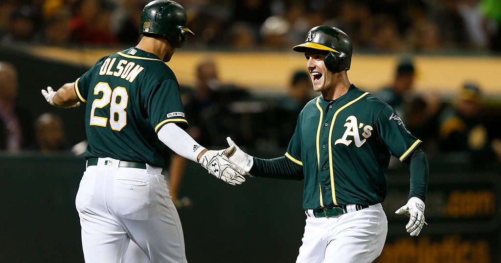 Olson, Canha Hit Back-To-Back Homers To Lead A's Past Yankees - CBS New ...