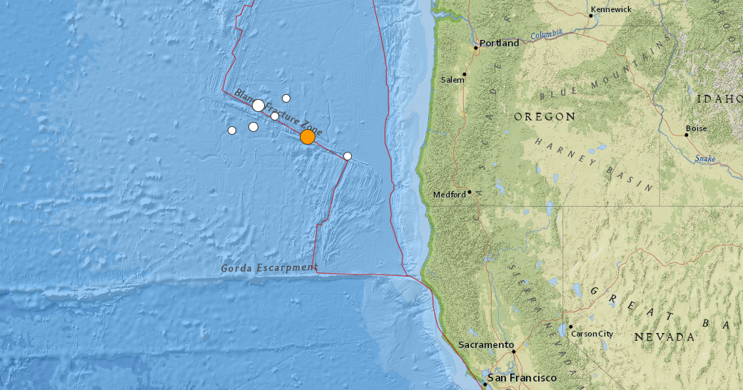 Oregon earthquake today: No injuries reported after 6.3 magnitude ...