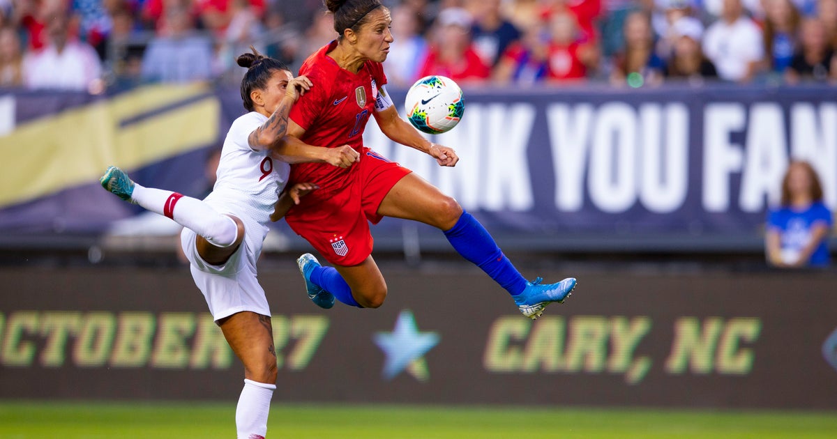 USWNT Star Carli Lloyd Pays Homage To Eagles With Goal Celebration At ...