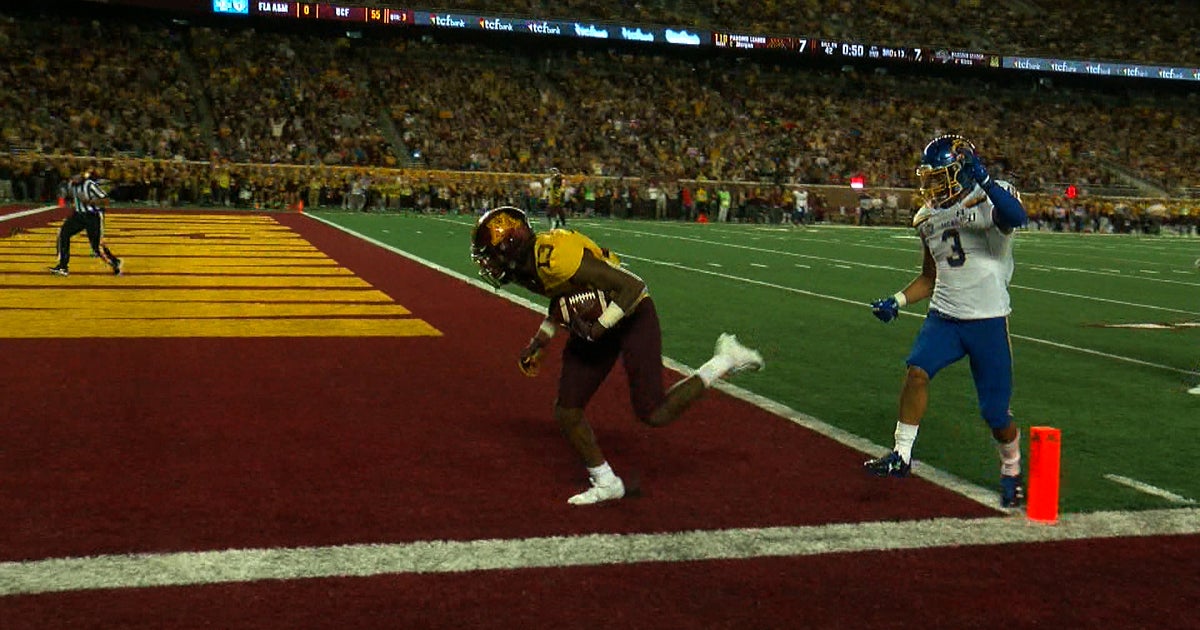 Gophers' Rashod Bateman Talks One-Handed Touchdown Catch, Coach Talks ...