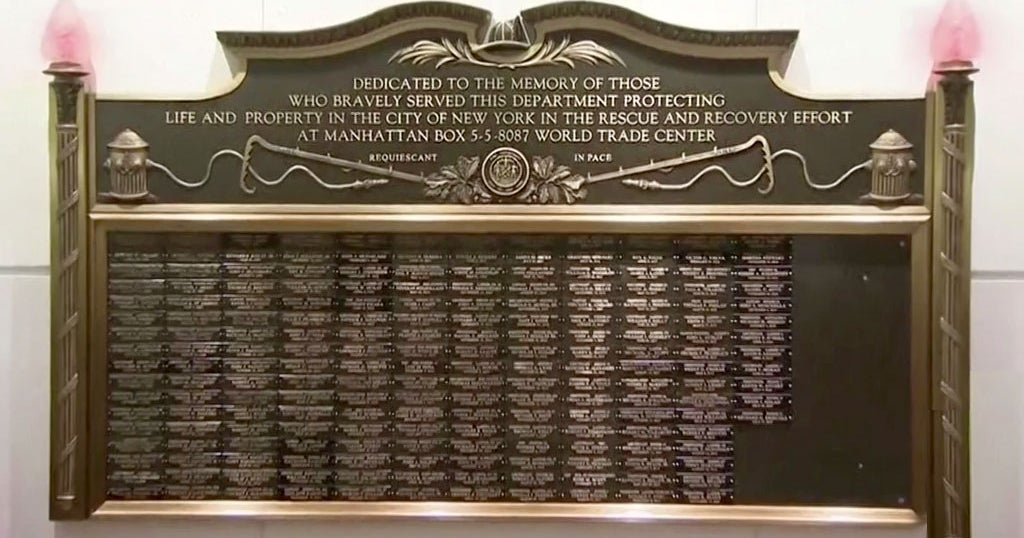 FDNY Adds 22 Names To Memorial Wall Honoring Service At WTC Ground Zero