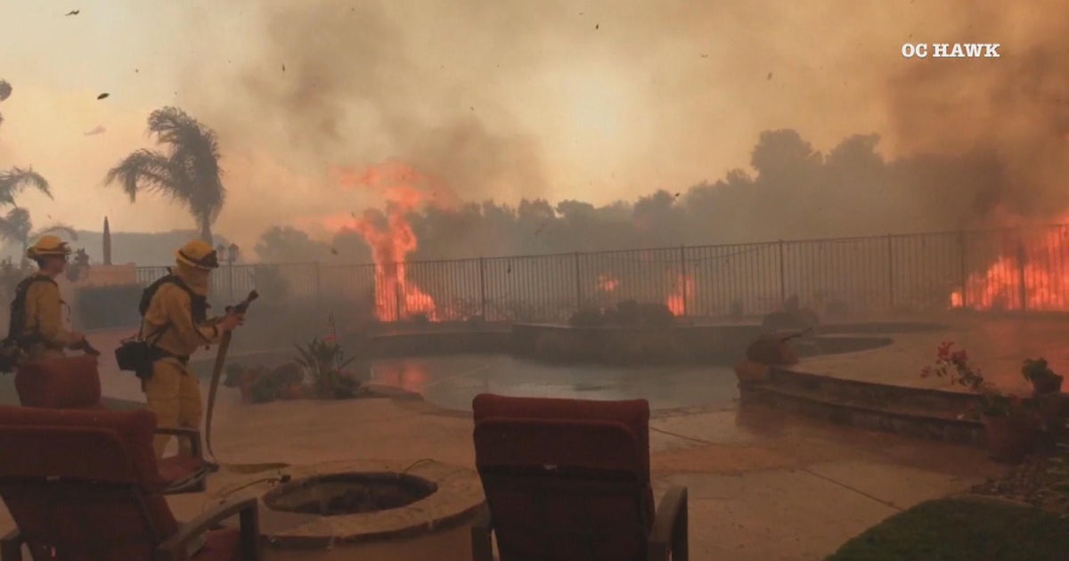 Tenaja fire rages through southern California: "They don't know which ...