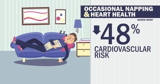 New study suggests naps may be good for your heart - CBS News