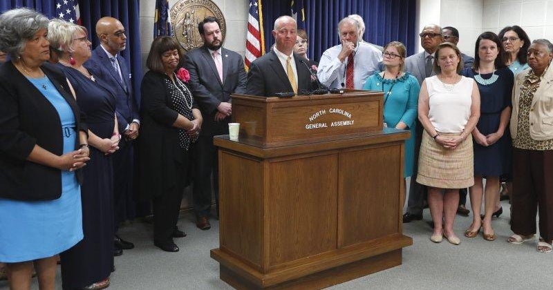 North Carolina GOP votes to override budget veto while many Democrats ...