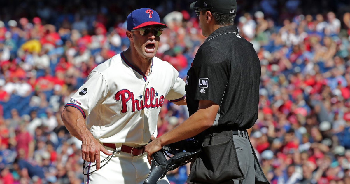 Philadelphia Phillies Fire Manager Gabe Kapler After 2 Seasons - CBS ...