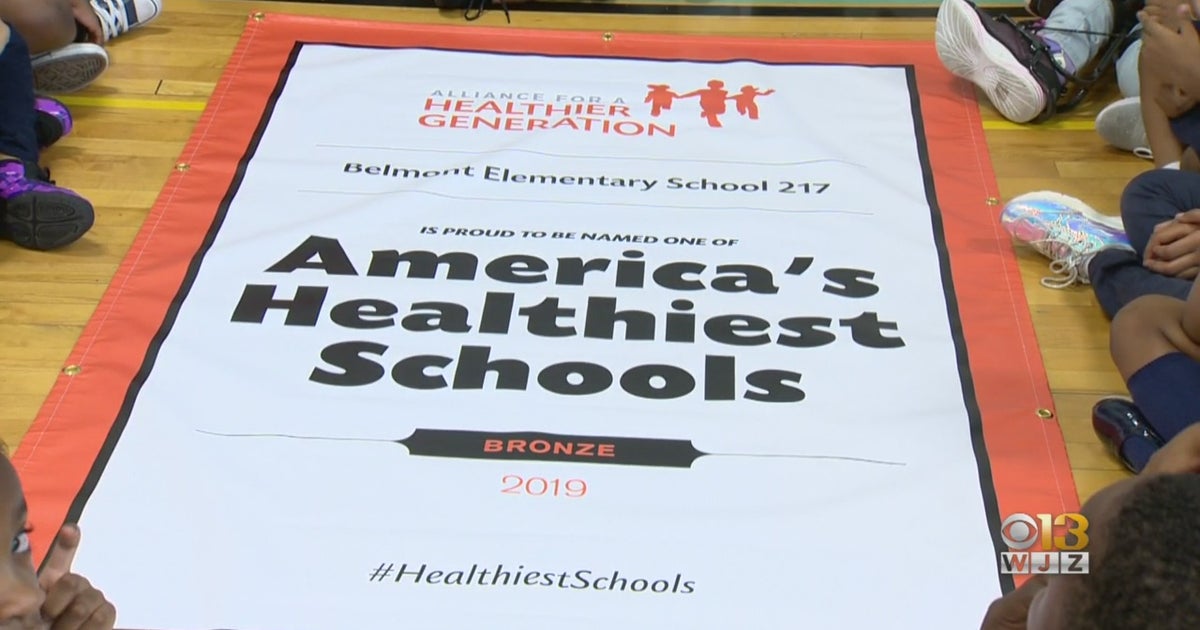 Belmont Elementary Named One Of America S Healthiest Schools Cbs