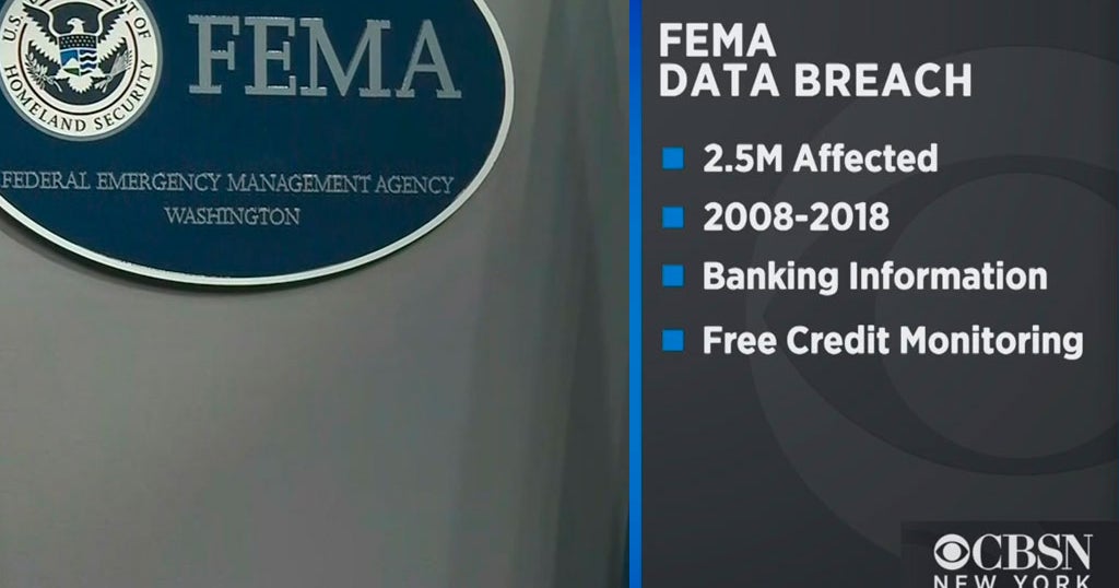 Superstorm Sandy Victims At Risk In FEMA Personal Data Breach - CBS New ...