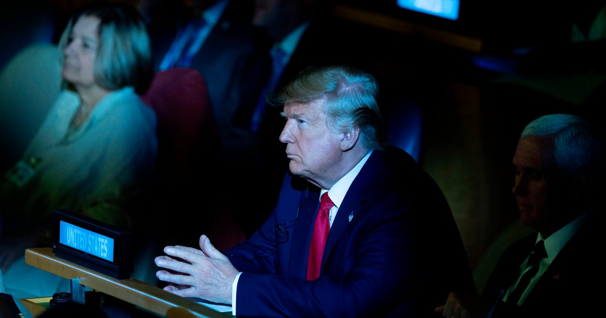 U.N. climate summit: Trump drops by climate meeting at start of United ...