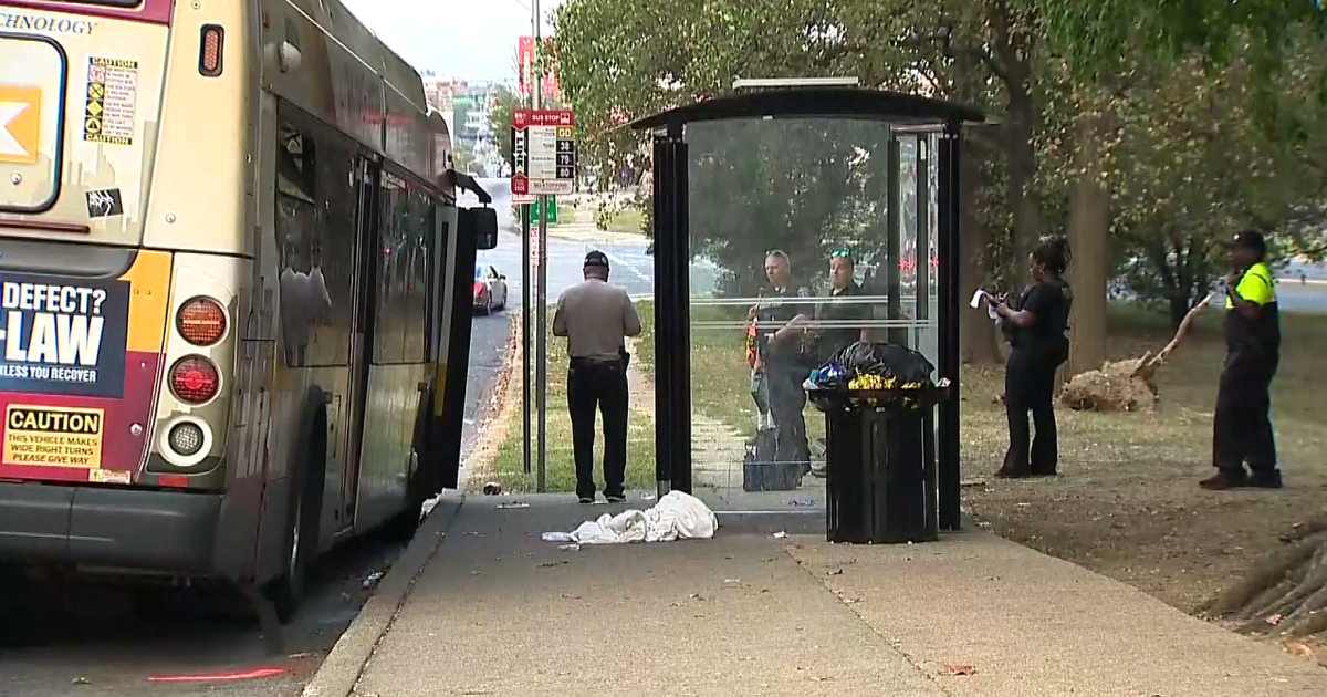 MTA Bus Hits, Kills Pedestrian In West Baltimore - CBS Baltimore