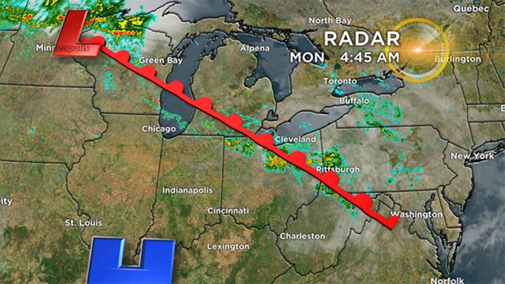 Pittsburgh Weather: Rain Starts Off Week, With Big Temperatures ...