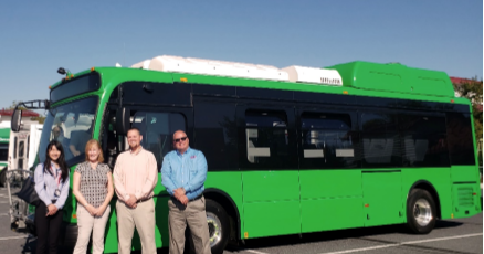 New Electric Bus Arrives In Frederick County, Will Start Service In ...