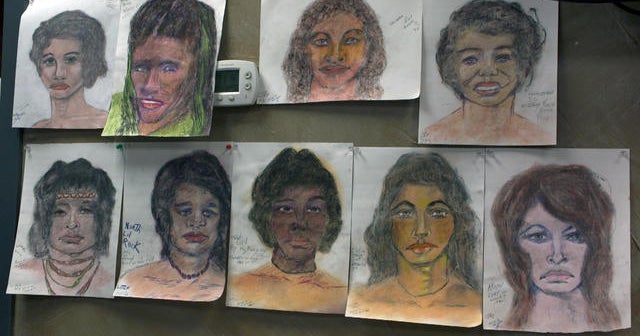 The sketches serial killer Samuel Little drew depicting his victims ...