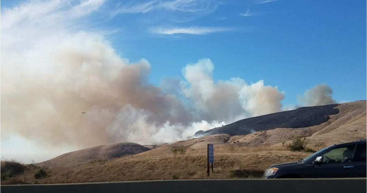 Evacuation Advisory Lifted In American Canyon Fire - CBS Sacramento