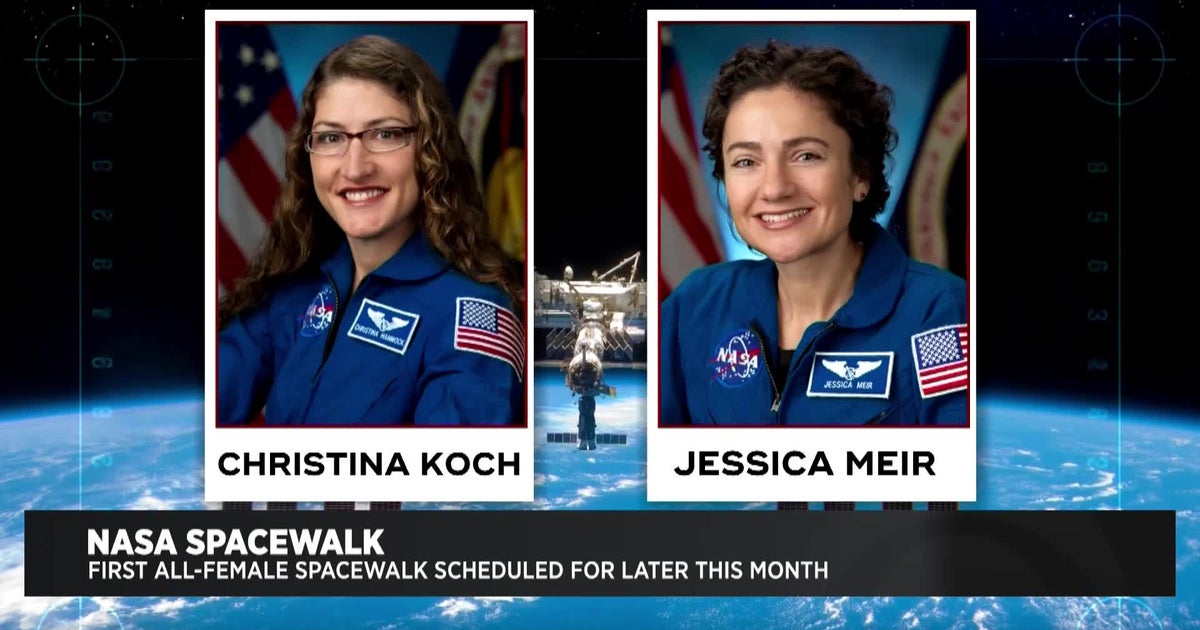 NASA Schedules All-Female Spacewalk For Later This Month - CBS Los Angeles