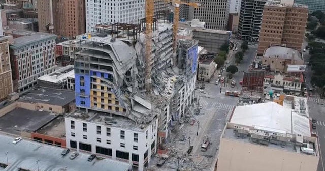 New Orleans hotel collapse: Family of missing man camping out near site ...