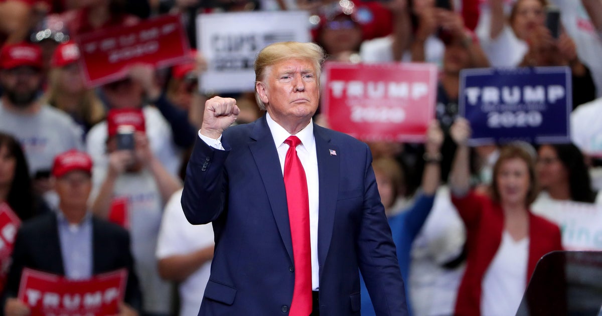 Trump rally Dallas: Trump targets "hateful" Democrats leading ...