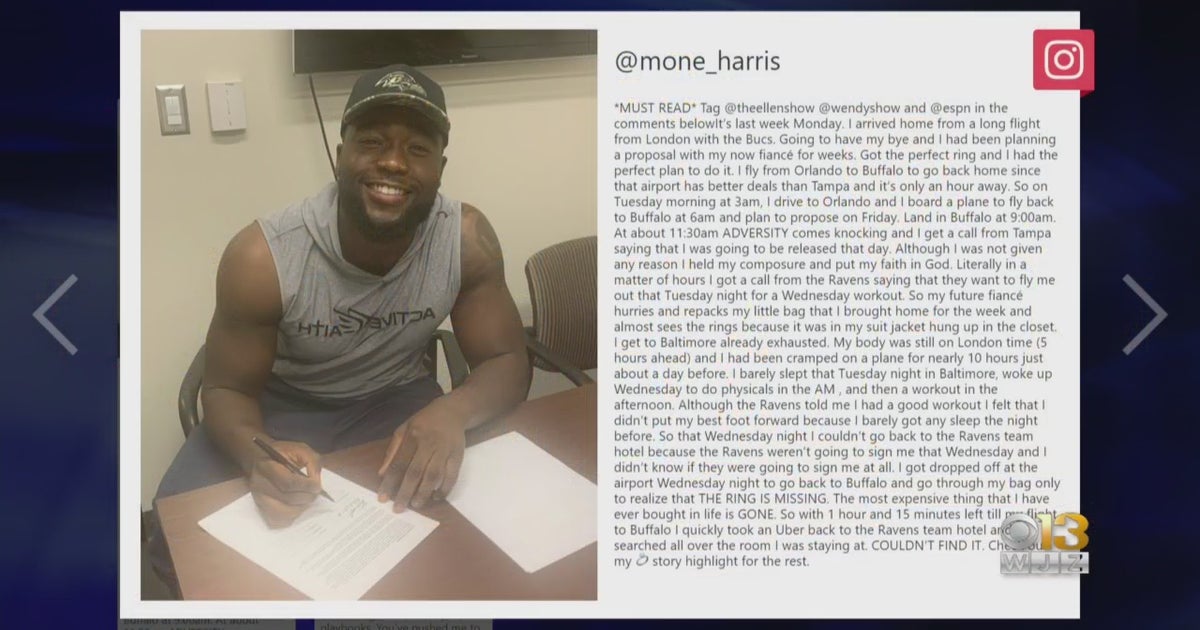 Linebacker Demone Harris Signed To Practice Squad After Ravens Help Him ...