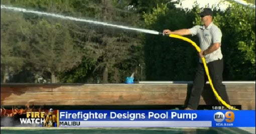 LA Firefighter Says Pool Pump System Gives Homeowners 'A Fighting ...