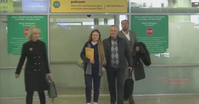 Maria Butina returns to Moscow after serving in a federal prison - CBS News