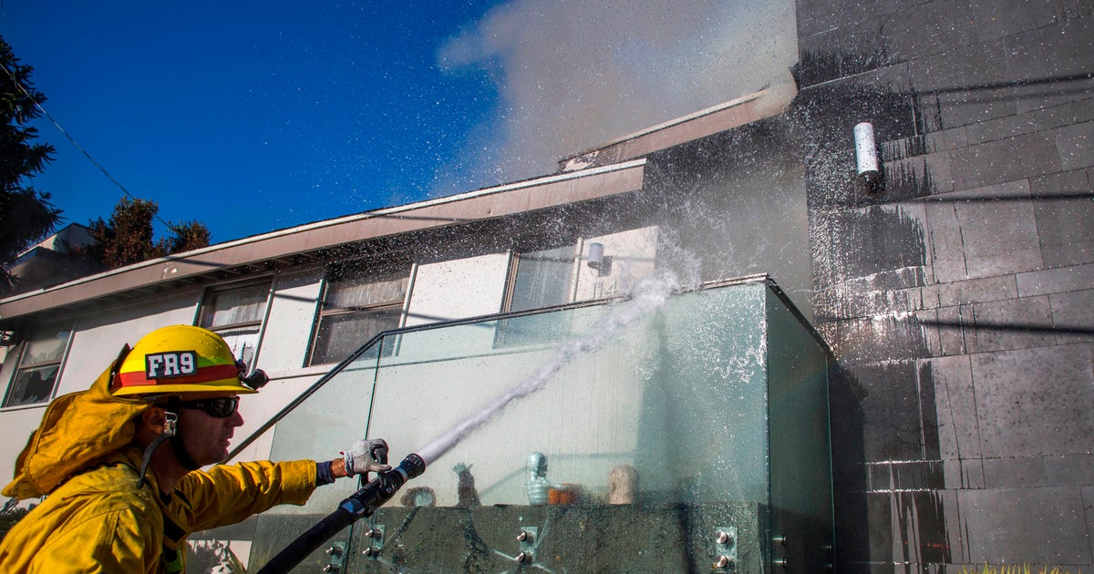 Getty Fire: Evacuations And Closures - CBS Los Angeles