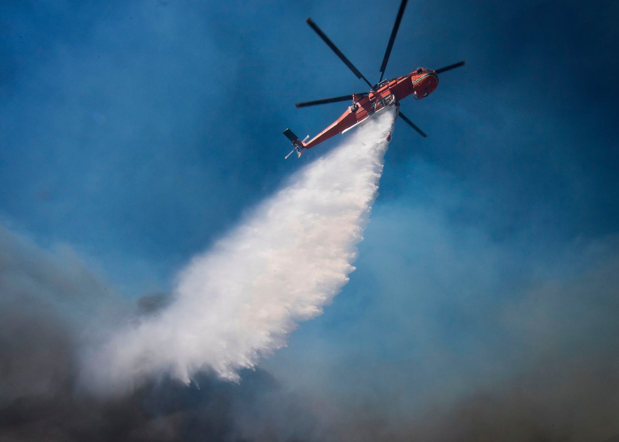 PHOTO GALLERY: Crews Battle Easy Fire In Simi Valley