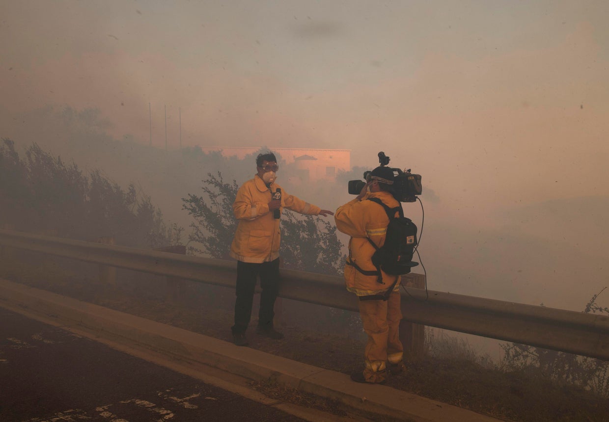 California fire photos: Simi Fire, Getty Fire, Easy Fire, Kincade Fire ...