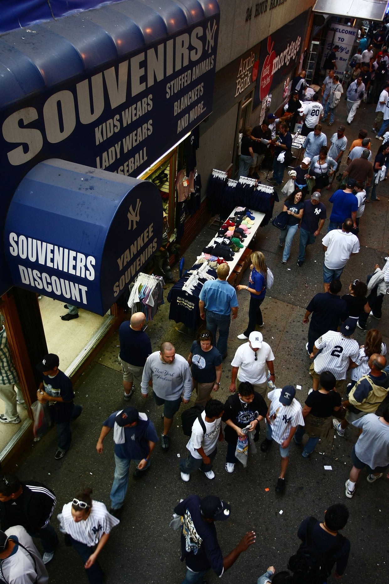 Iconic Bronx Shops Outside Yankee Stadium Say New Nike Deal Will Put ...