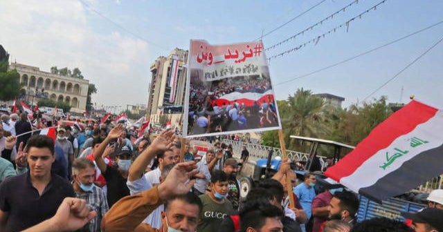 Deadly protests escalate in Iraq as rallies focus on leaders, Iran ...