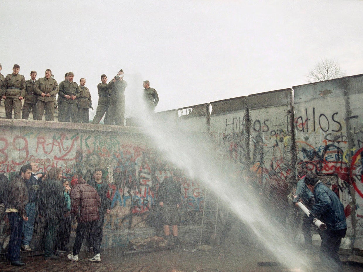 The fall of the Berlin Wall