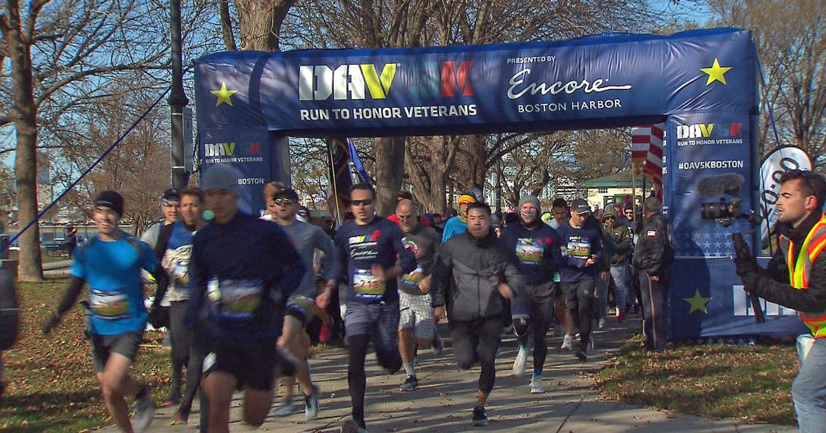 Disabled American Veterans 5K Runners Honor Veterans - CBS Boston