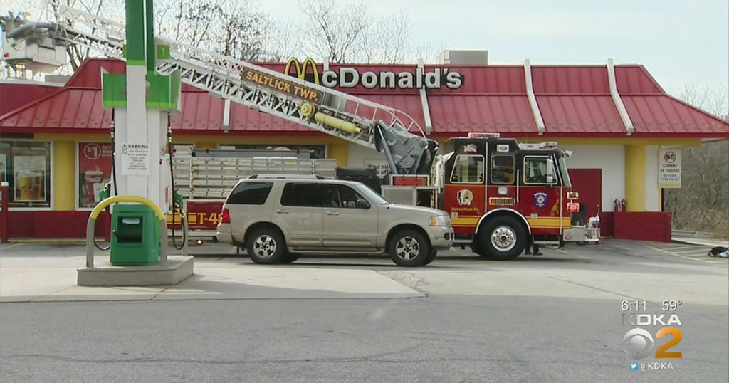 Crews Battle Kitchen Fire At Washington Co. McDonald's - CBS Pittsburgh