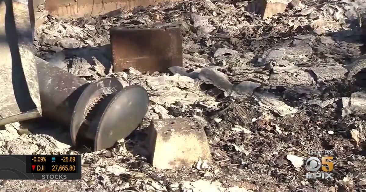 Kincade Fire Clean Up Efforts Continue With Hazardous Waste Sweep - CBS ...