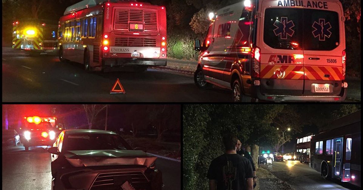DUI Suspect Rear-Ends UC Davis Bus Full Of Students, Runs Away, Then ...