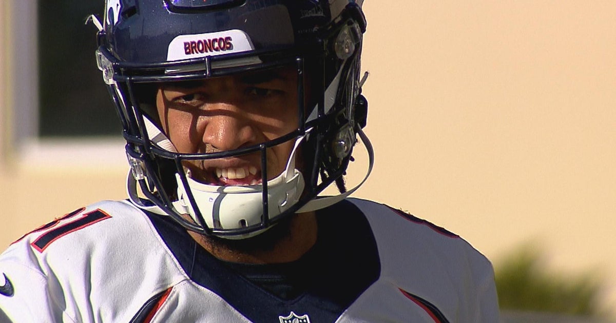 Broncos Tim Patrick Uses Cleats To Raise Awareness About Sarcoma ...