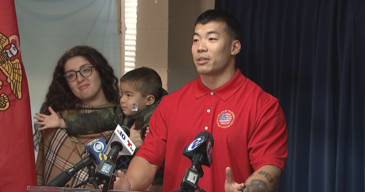 Retired Marine And His Family Receive Mortgage-Free Home In ...