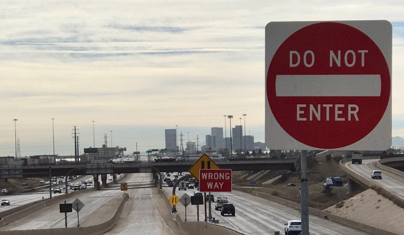 Cdot Tests Wrong Way Detection System To Prevent Crashes Cbs Colorado