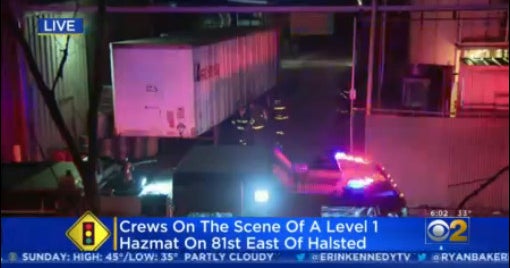 Crews On The Scene Of Level 1 Hazmat In Gresham - CBS Chicago